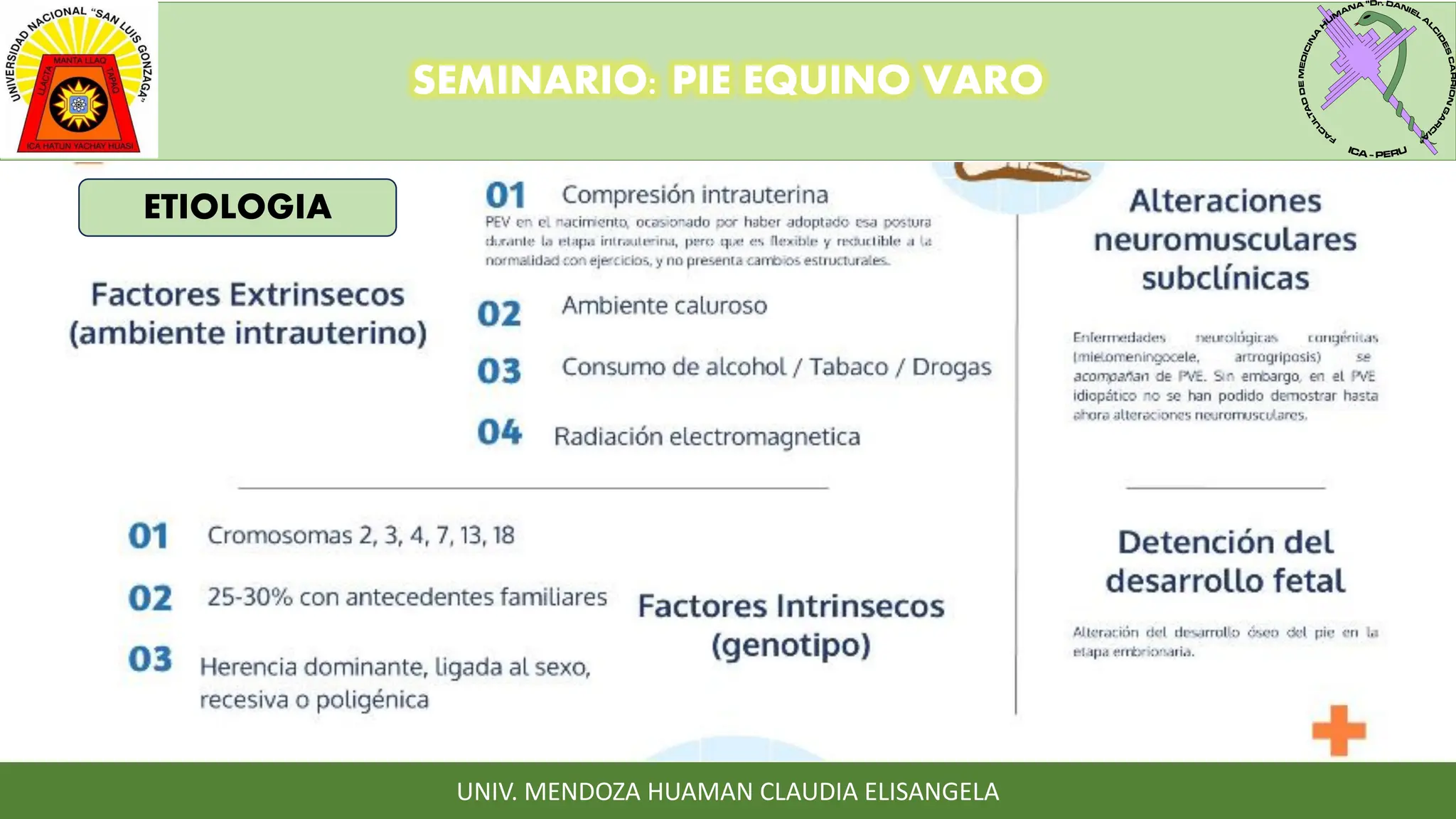 SEMINARIO DISPLASIA CONGENITA DE CADERA^J GENU VARO^J GENU VALGO Y PIE ...