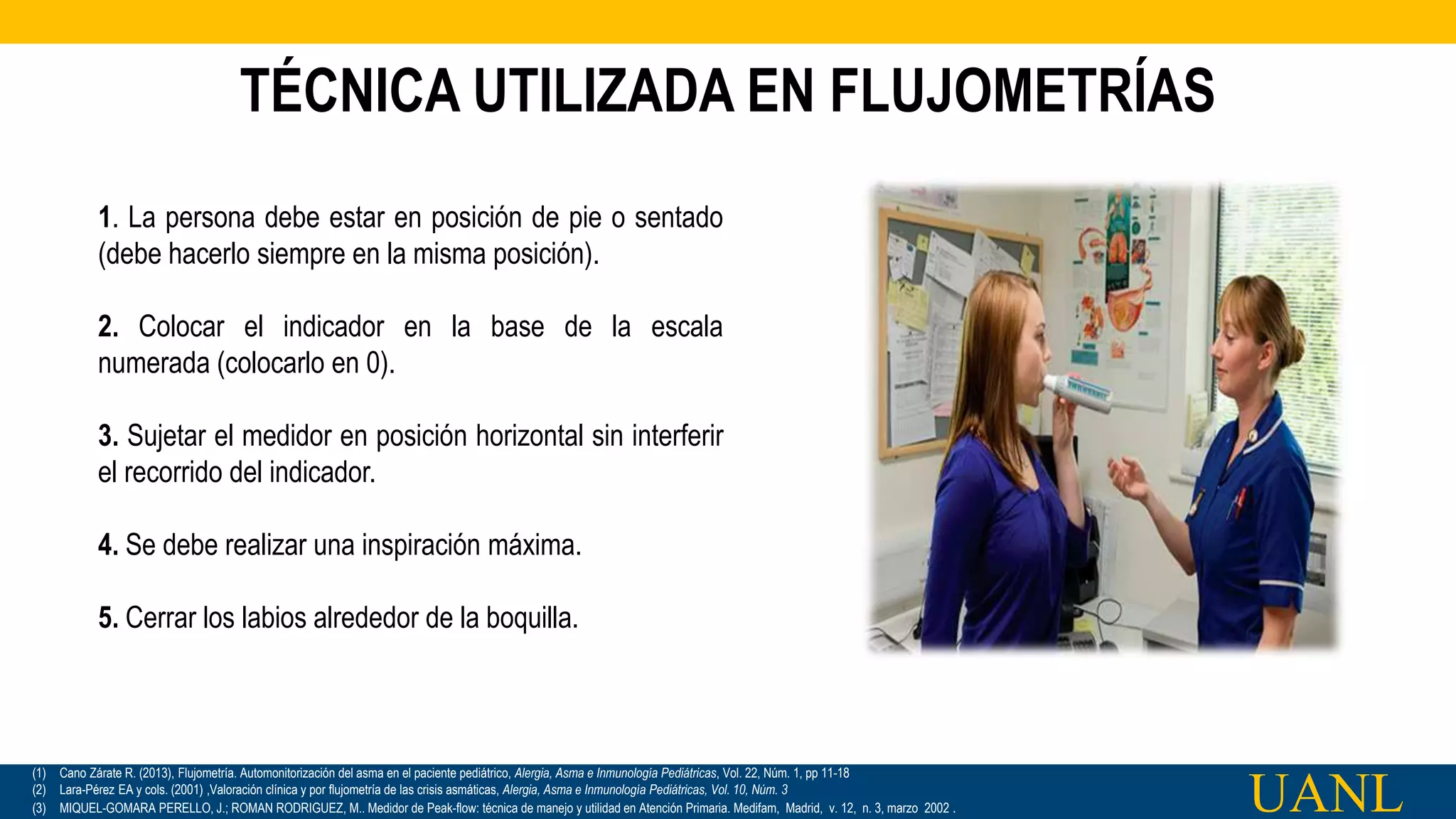 Seminario flujometria en asma mi iii uanl | PPTX