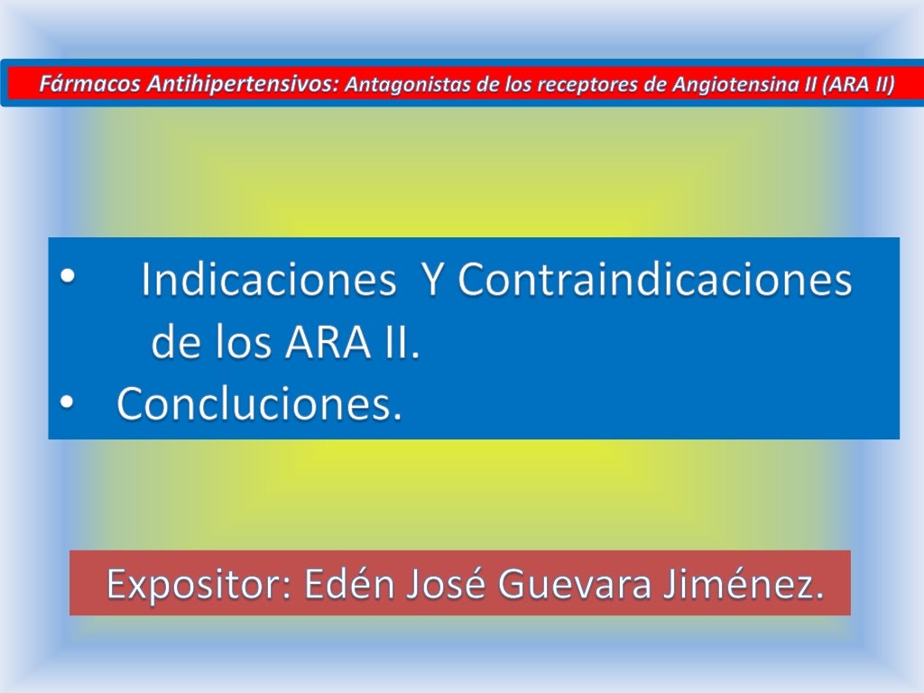 Equivalencias Ara Ii