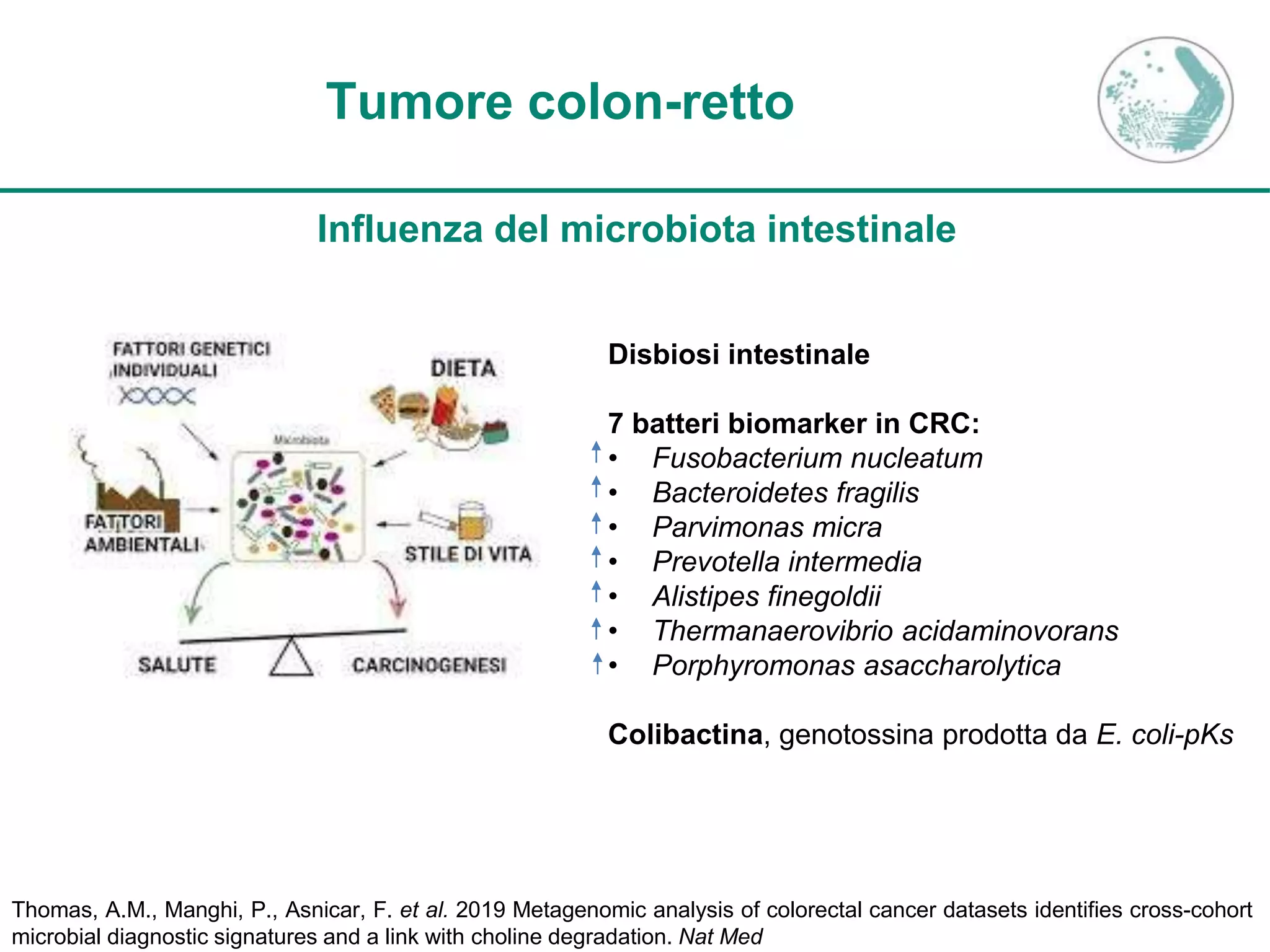 Microbiota intestinale: in salute e in malattia | PPTX