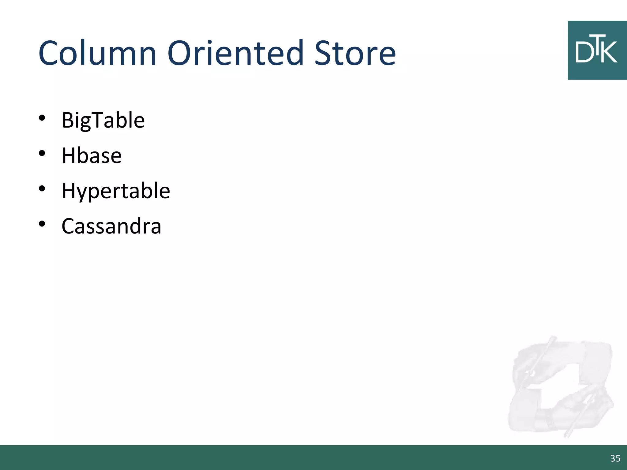 NoSQL databases pros and cons | PPT