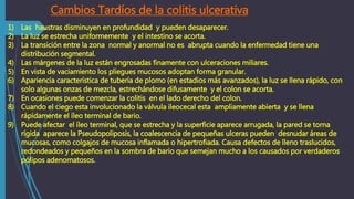 Las patologías del colon en Imagenología | PPTX