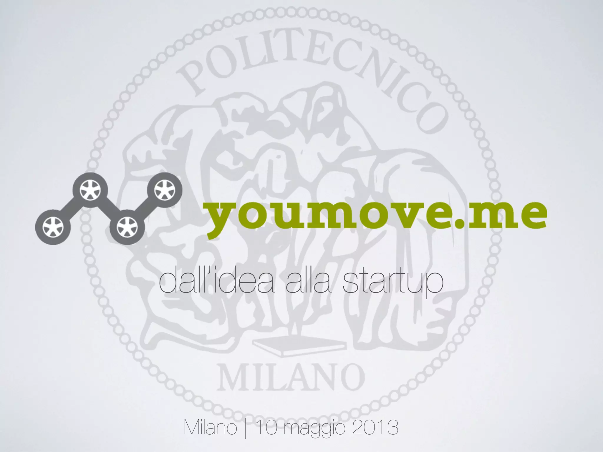 La storia di Youmove.me | PDF