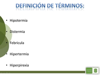 Sindrome febril | PPTX