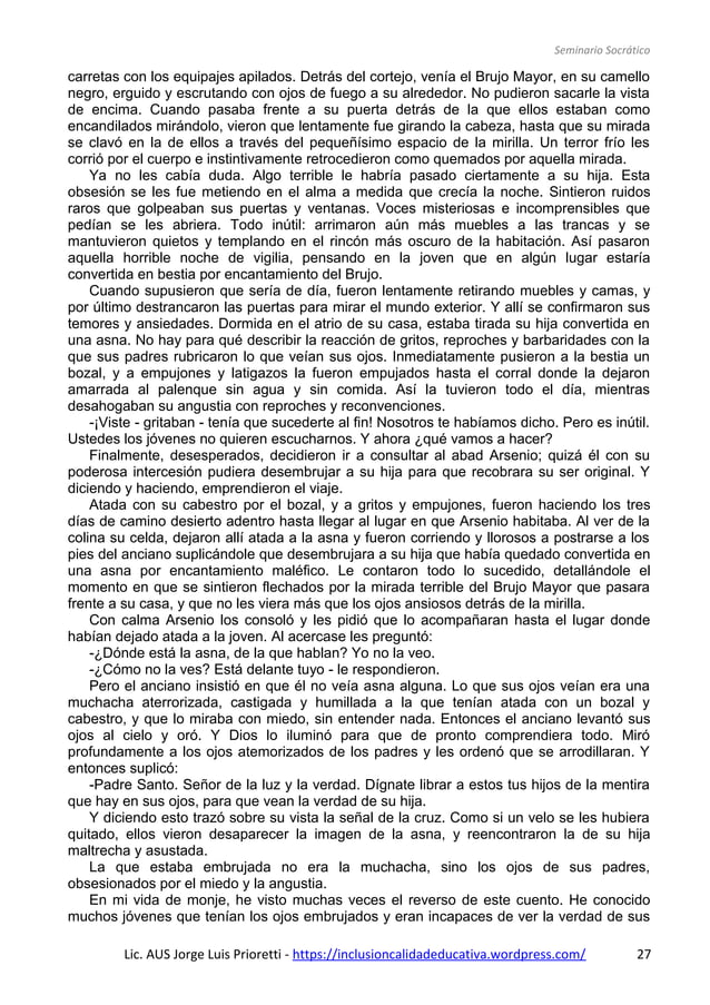 Seminario socrático | PDF