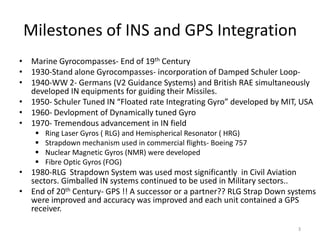 Implementation of INS-GPS | PPTX