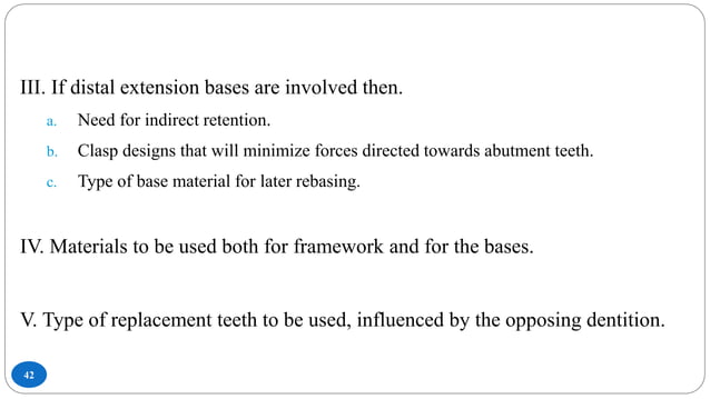 Management Of Kennedys Class Iii Classification Pptx