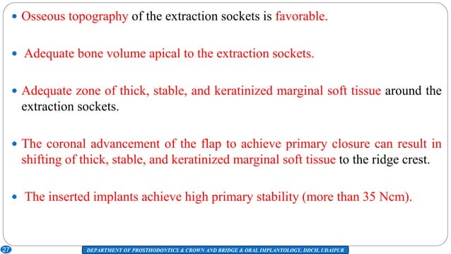 Immediate Implants | PPT