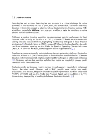 bots vs users classification using XGBOOST algorithm | PDF
