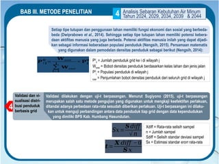 OPTIMALISASI JARINGAN DISTRIBUSI AIR MINUM MELALUI PERENCANAAN DISTRICT ...