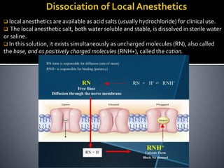 LOCAL ANESTHESIA AND ANATOMICAL LANDMARKS | PPTX