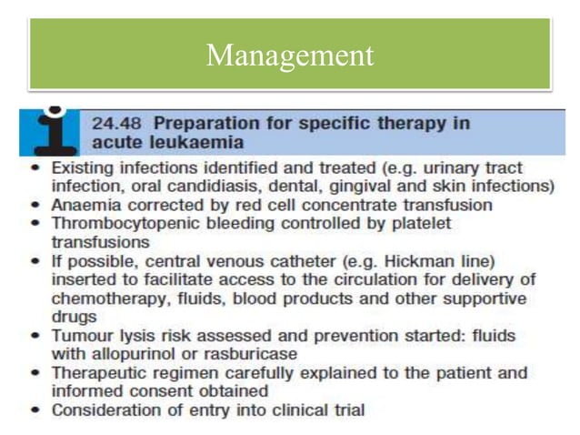 Leukemia.pptx | Blood Disorders | Diseases and Conditions