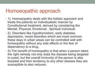lifestyle disorders and its homoeopathic approach | PPTX