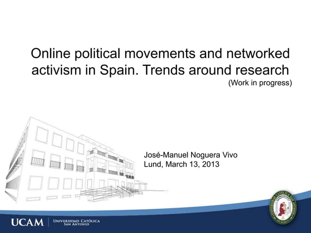 Online social movements and networked activism. Trends around research ...