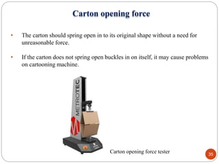 Quality control test: Containers, Closures and Secondary packing ...