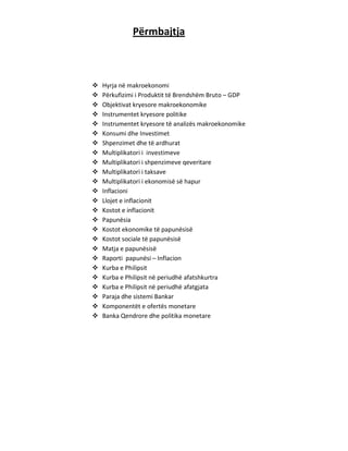 Seminar makroekonomi | PDF
