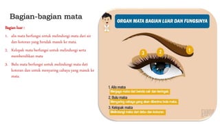 Seminar kesehatan mata bagi anak-anak usia sekolah | PPTX