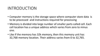 Semiconductor memory | PPTX