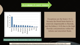SEMINAR METABOLISM OF FLUORIDE in Pediatric dentistry | PPTX