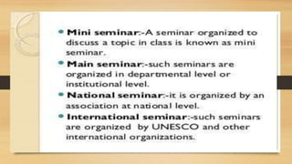 Seminar method | PPTX