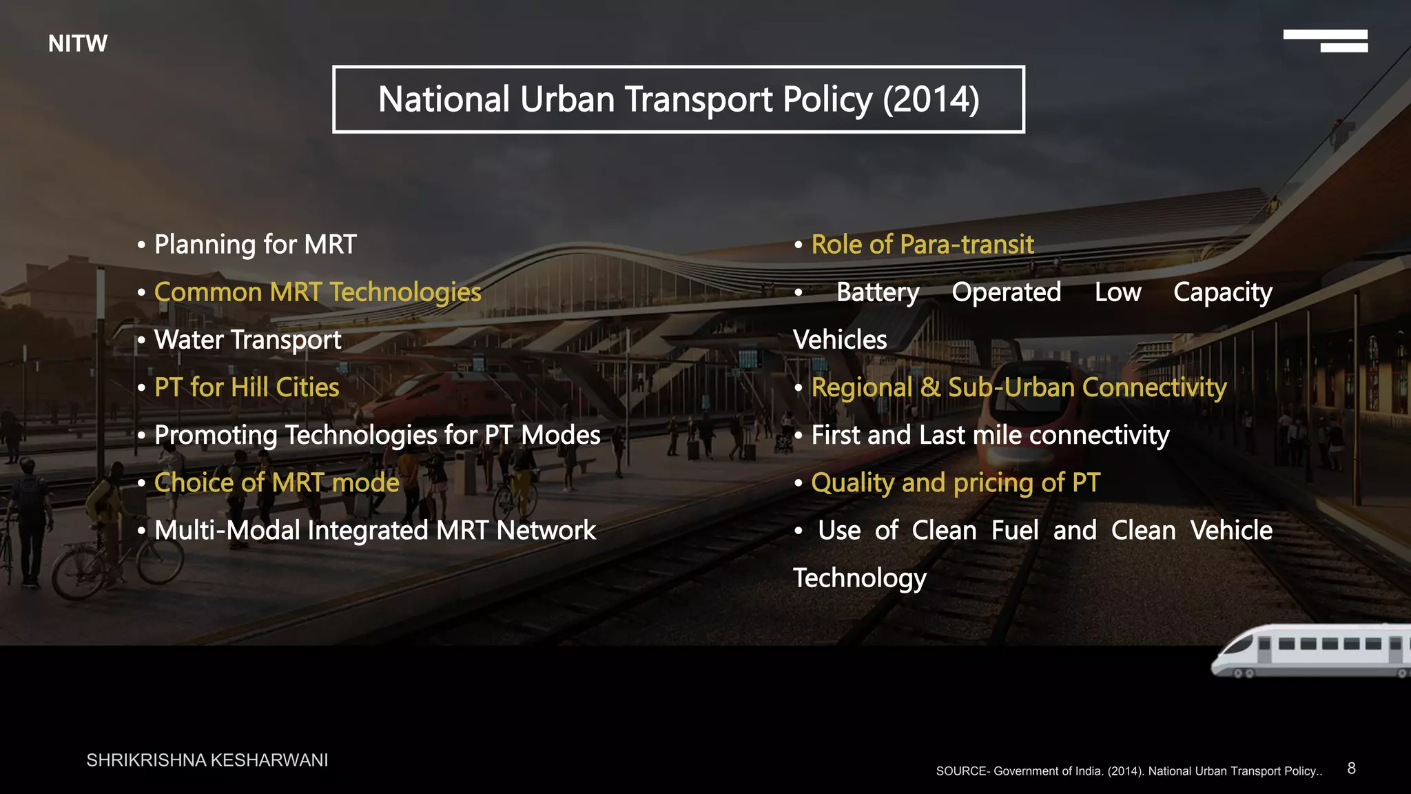 Innovations in Public Transportation | PPTX