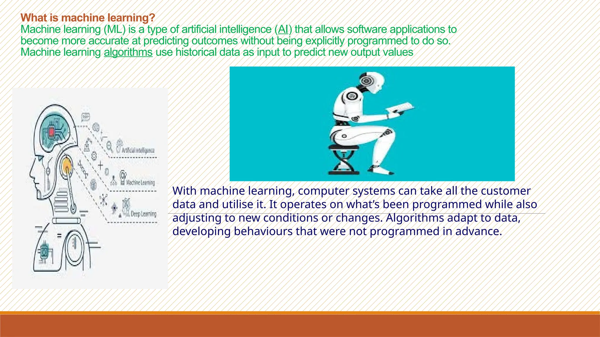 Machine Learning Presentation Algorithm Ppt