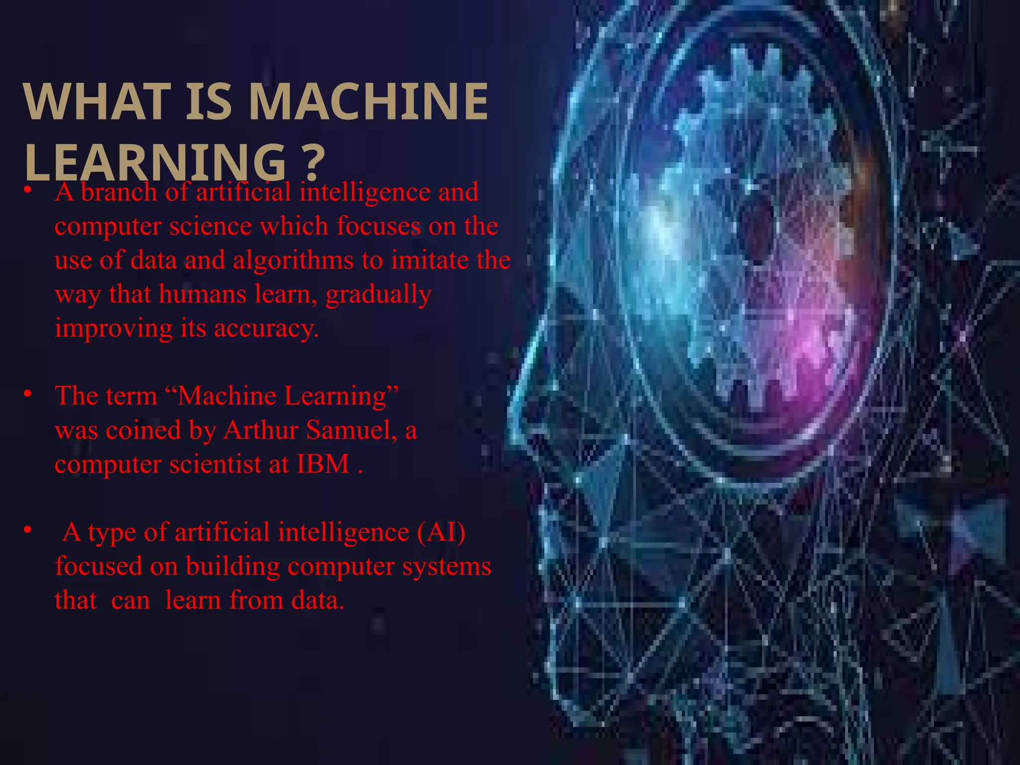 Introduction to Machine Learning theory .pptx
