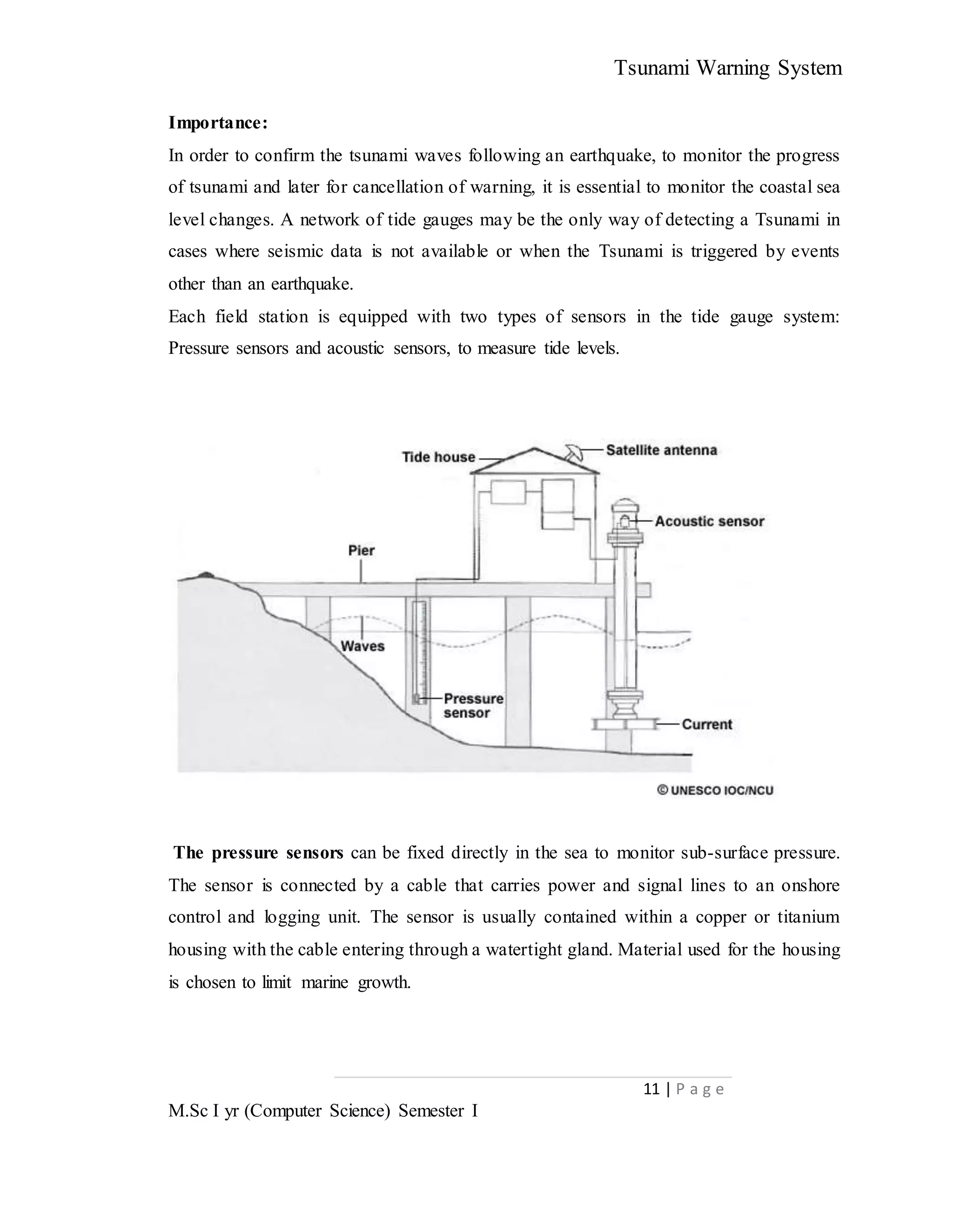 tsunami warning system (synofsis) | DOCX