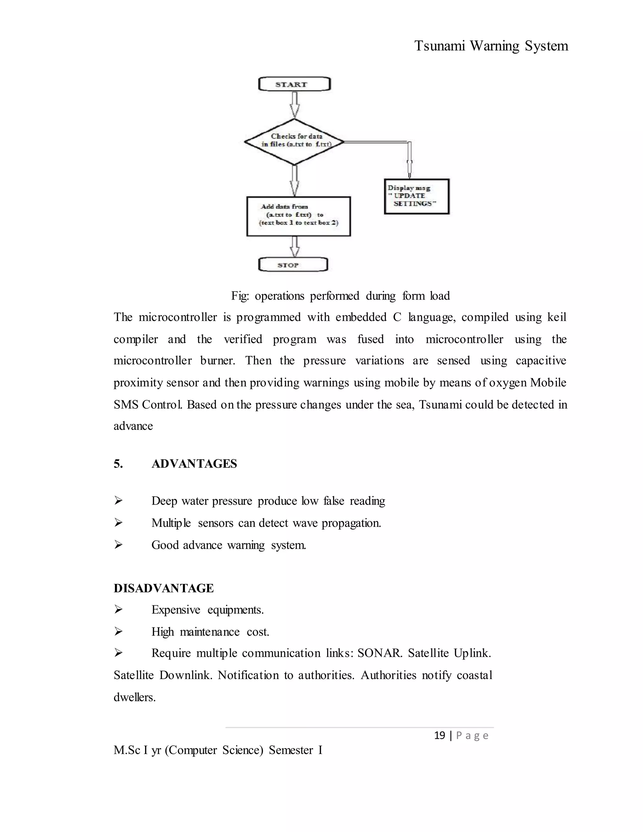 tsunami warning system (synofsis) | DOCX