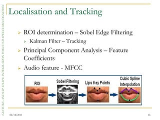 Gestures and Lip Shape Integration for Cued Speech Recognition | PDF
