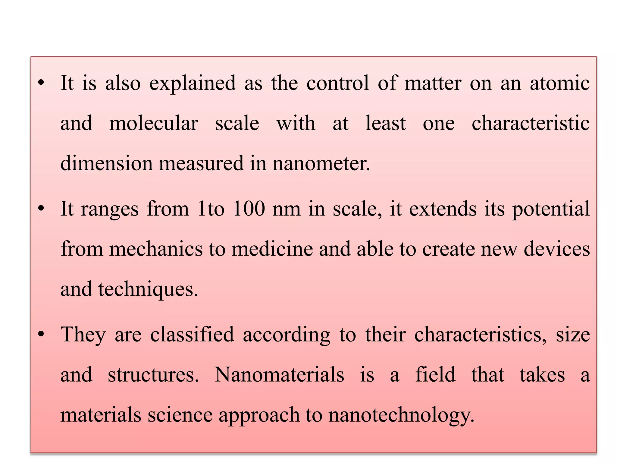 Nanotechnology in Food Industries | PPTX