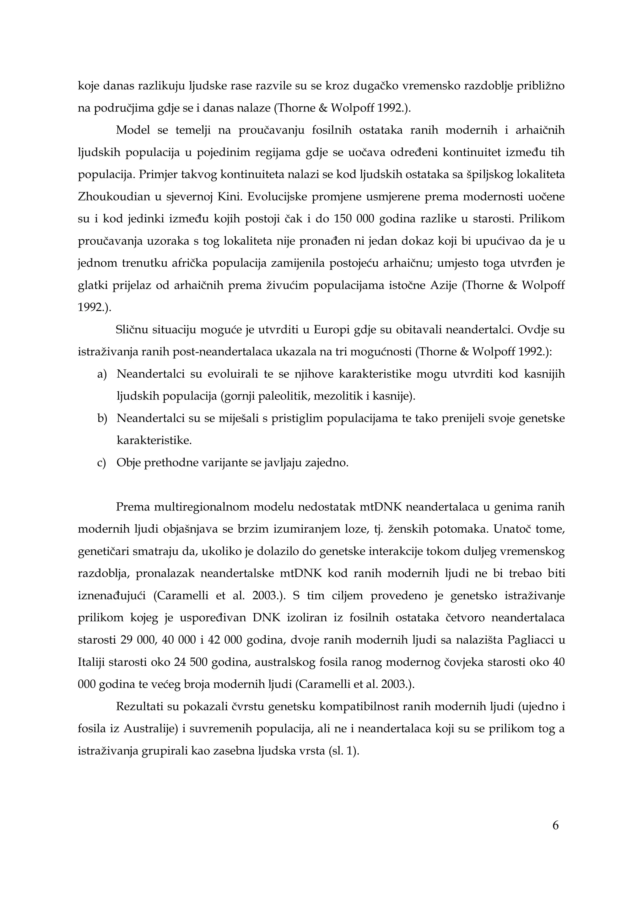 Seminar neandertalci moderni ljudi | PDF