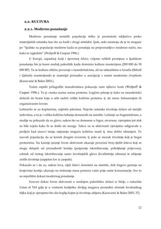 Seminar neandertalci moderni ljudi | PDF