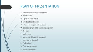 Seminar on solid waste disposal by prashant ilpate | PPTX