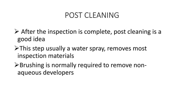 zyglo penetrant testing | PPTX | Science