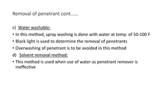 zyglo penetrant testing | PPTX