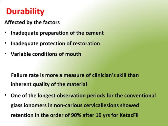 GIC material aspect | PPT