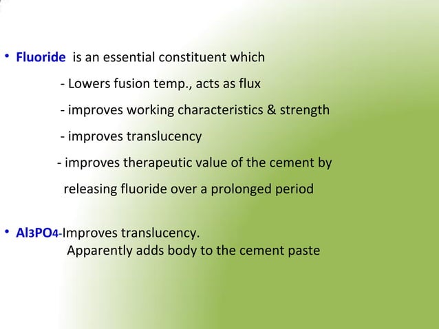 GIC material aspect | PPT