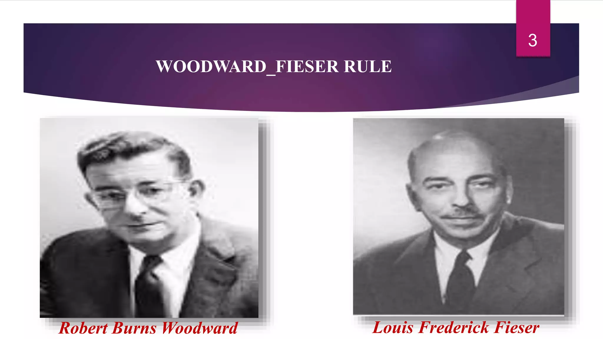 Woodward__fieser Rule | PPTX