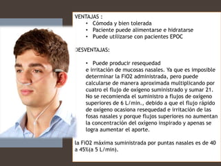 OXIGENOTERAPIA | PPTX