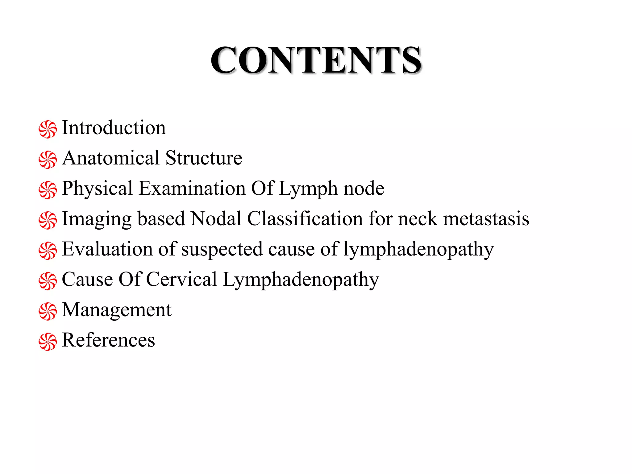 Differential Diagnosis of Lymphadenopathy | PPTX