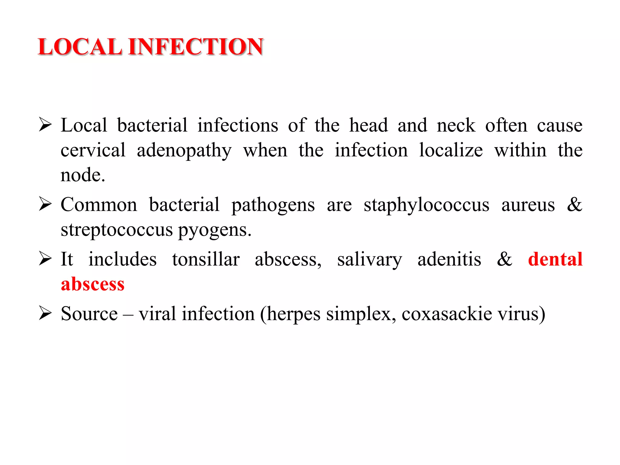 Differential Diagnosis of Lymphadenopathy | PPTX