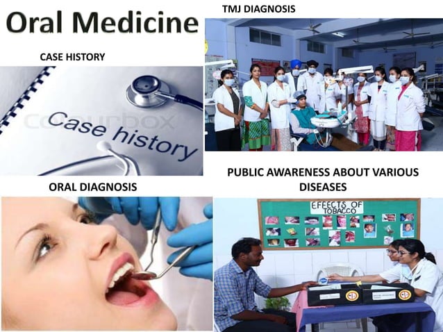 oral medicine and radiology | PPTX