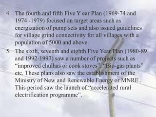 Rural electrification status of India | PPTX