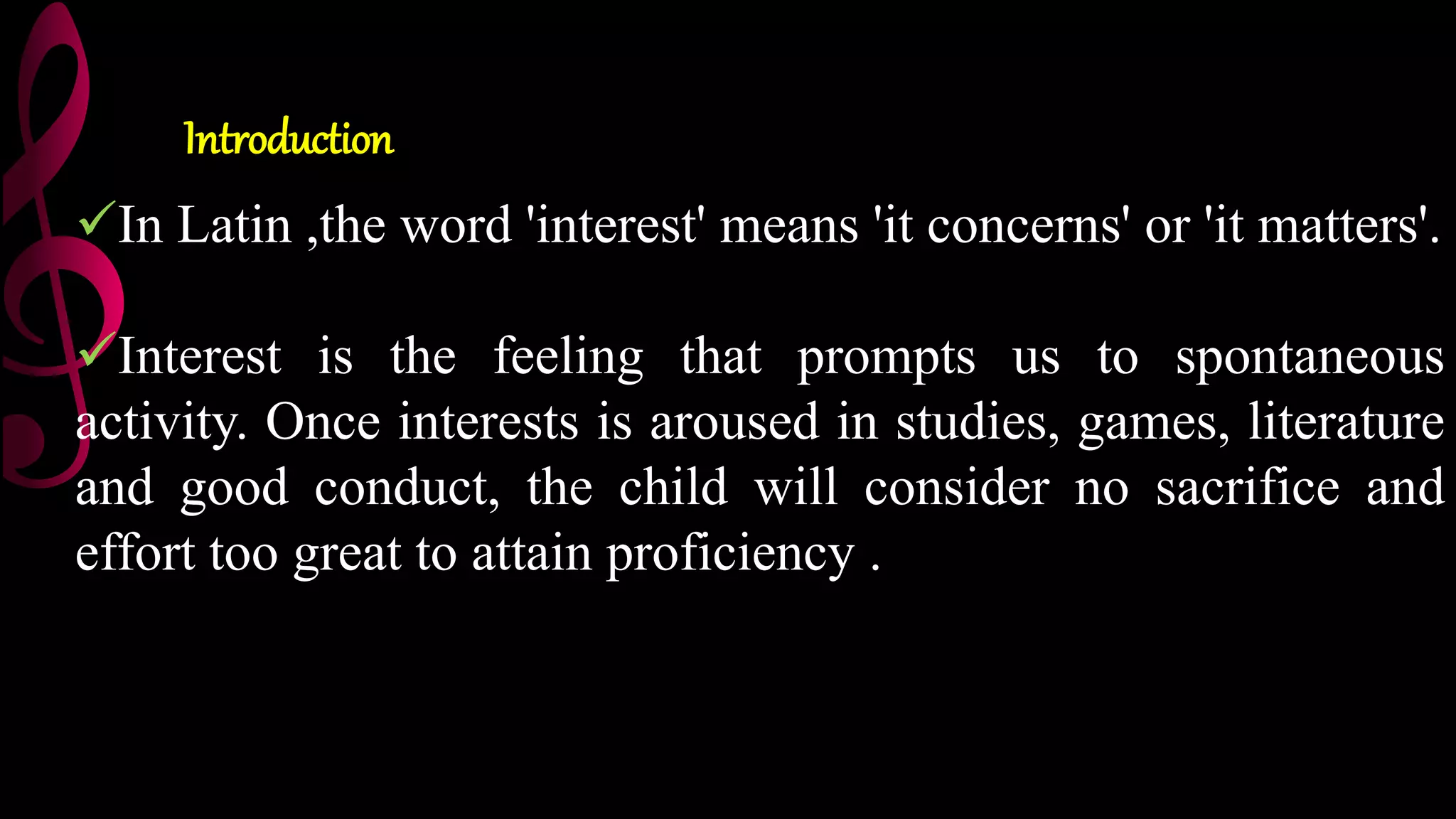 personality achievement interest test | PPTX