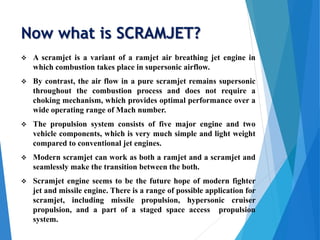 SCARM JET ENGINE | PPT