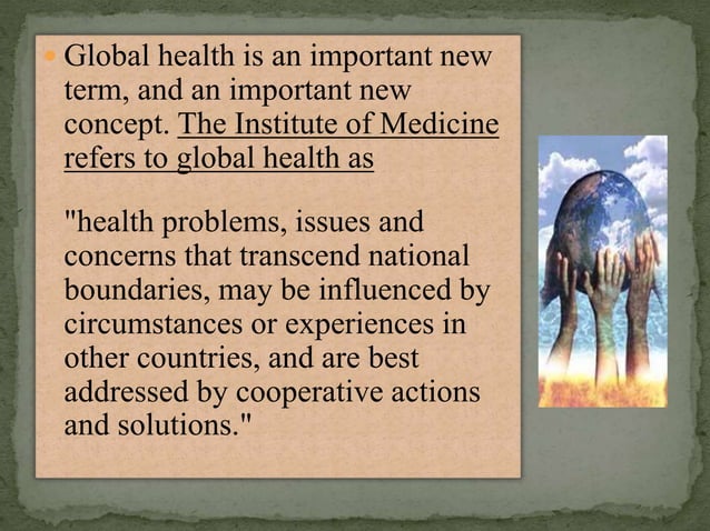 Global Health Care Challenges and Trends | PPTX