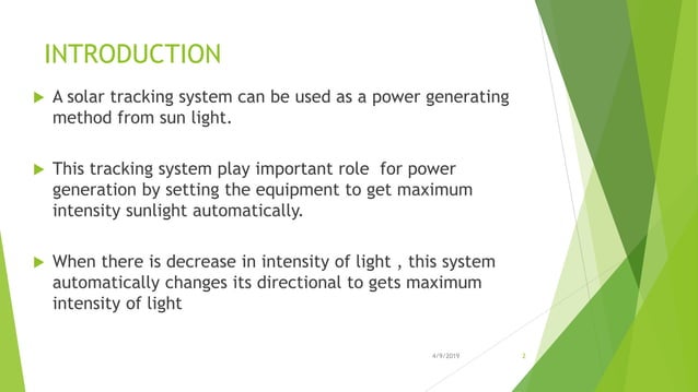 Seminar on AUTOMATIC SOLAR TRACKING SYSTEM | PPTX