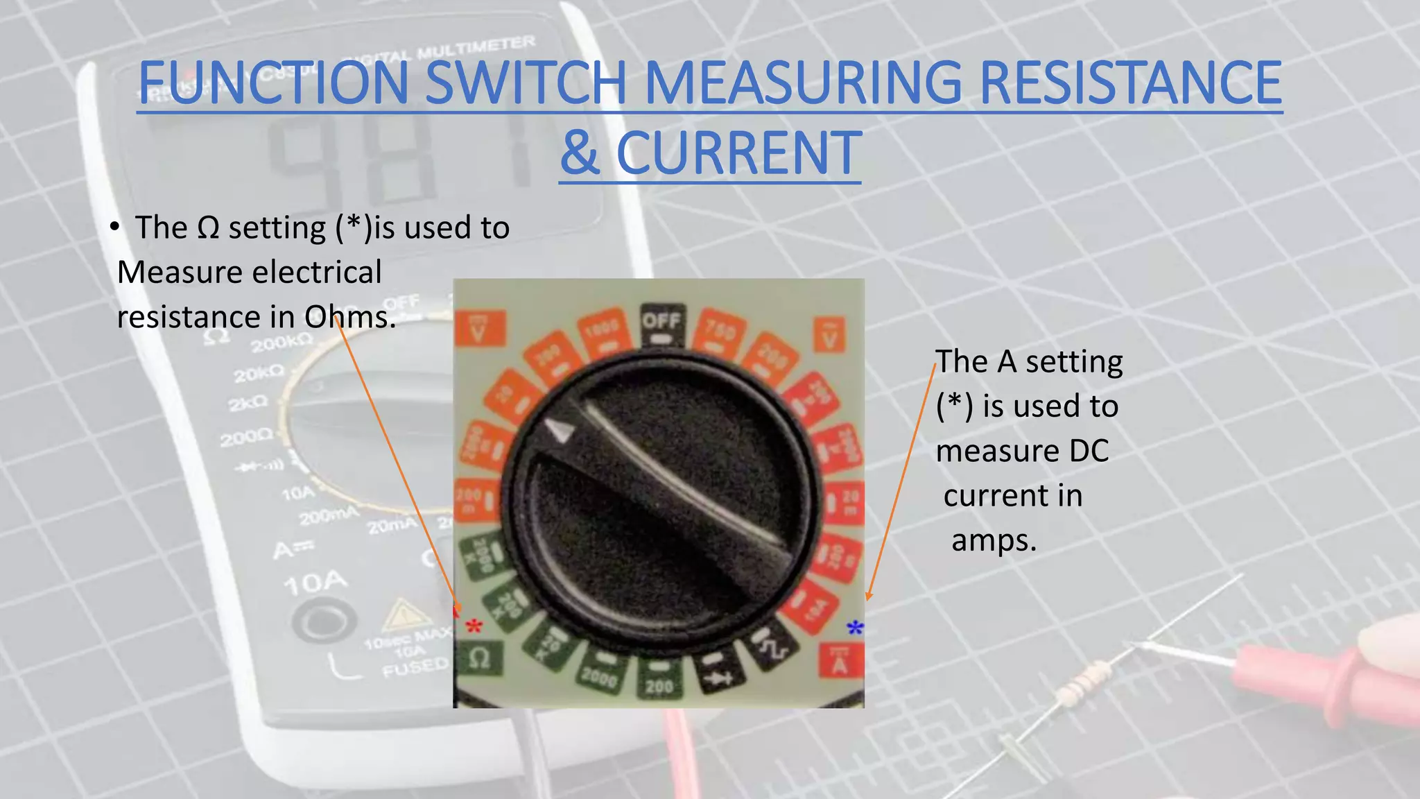 DIGITAL MULTIMETER PPT | PPTX