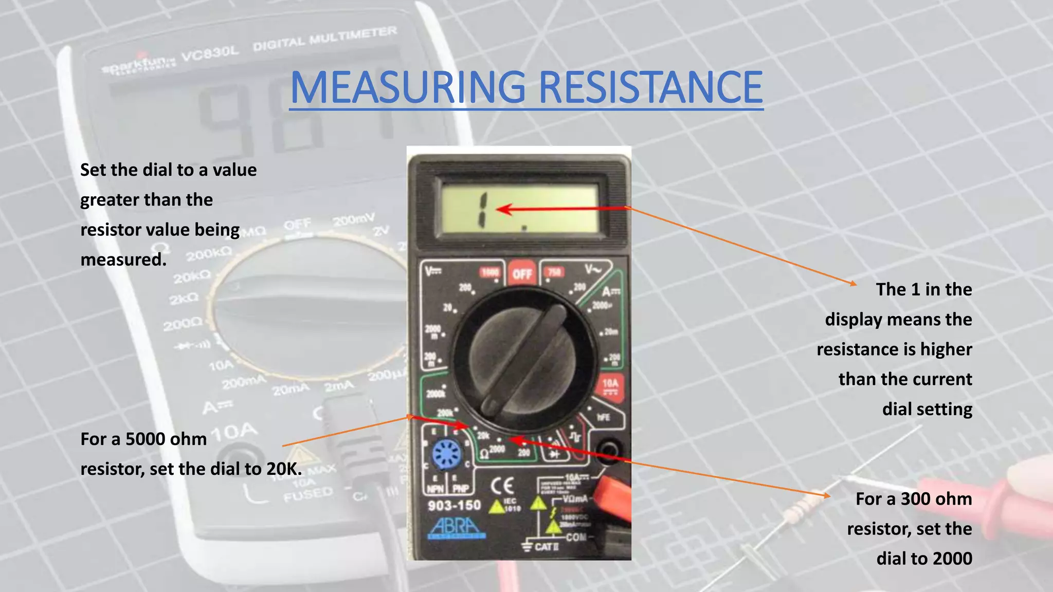 DIGITAL MULTIMETER PPT | PPTX